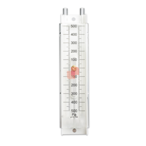 U-Tube Manometer - Vertical Liquid Column Pressure Gauge