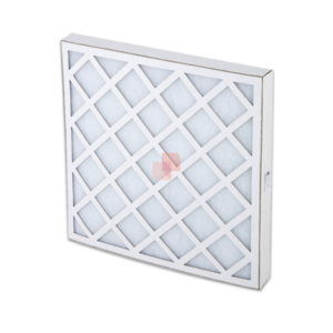 Cardboard Framed Panel Filters with Fiberglass + Polyester