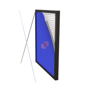 Flat Panel Air Filters with plastic frame, class G3